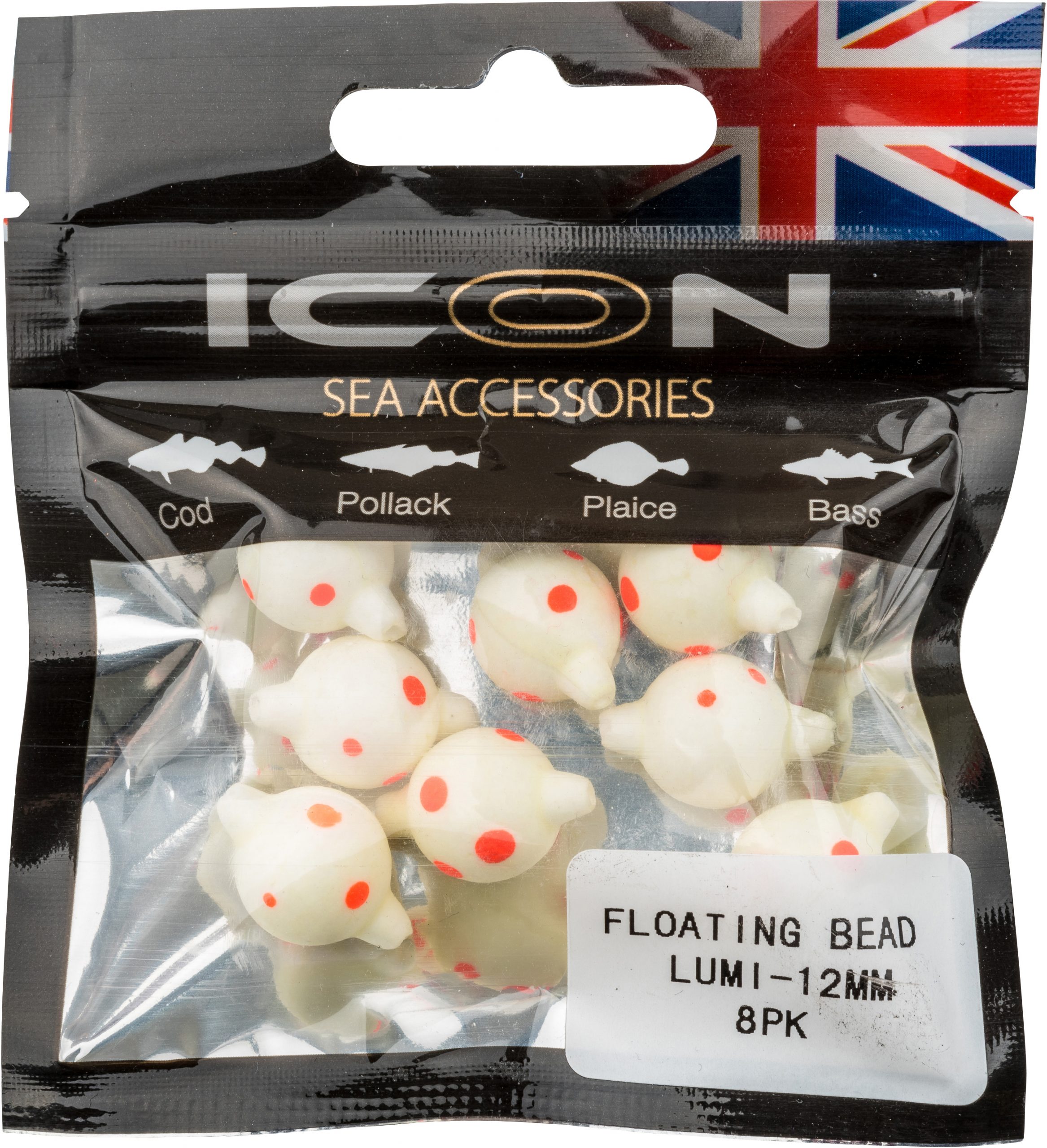 Leeda ICON Floating Bead 12mm 4pk - Reel Fun Fishing